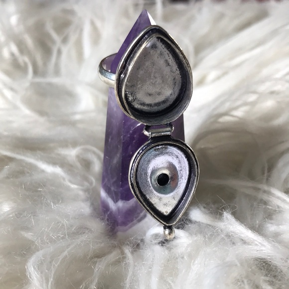 Jewelry | Poison Pill Box Stash Locket Ring | Poshmark